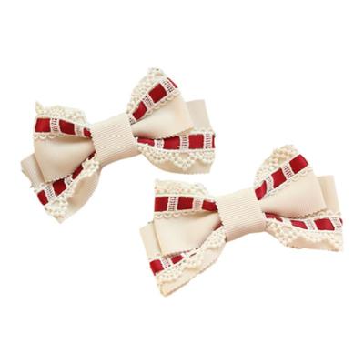 新娘基础款多色边夹头饰丝带