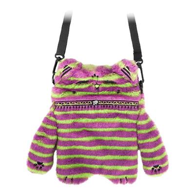 大英博物馆安德森猫条纹斜挎包