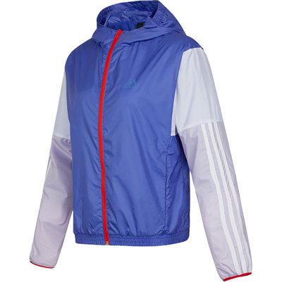 Adidas/阿迪达斯正品当季新款女子休闲运动连帽外套 H09723