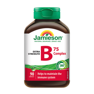 Jamieson健美生复合维生素B族维c成人熬夜营养生物素天然肌醇90粒