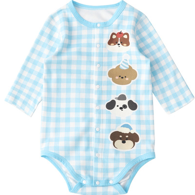 婴儿包屁衣春夏纯棉轻薄三角爬服