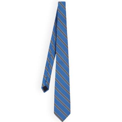 布克兄弟24桑蚕丝撞色斜纹领带