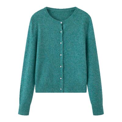 画风drawwind羊毛混纺开衫毛衣