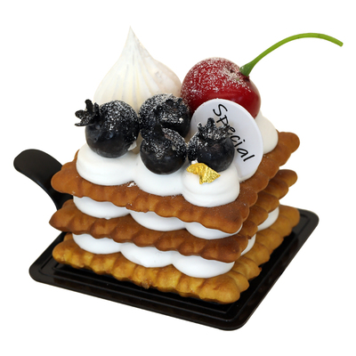 夹心饼干拍照道具假糕点仿真奶油