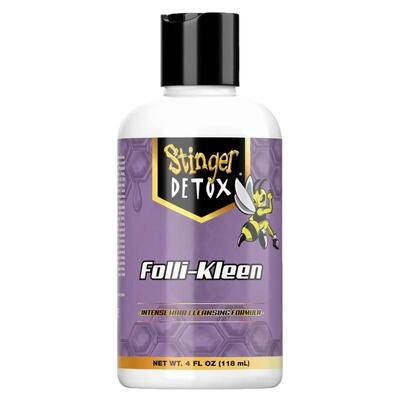 Stinger Detox Folli-Kleen Hair Shampoo Cleanser - 4 FL