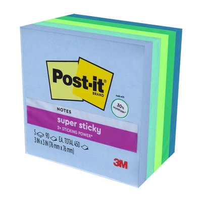 美国进口3M报事贴狠贴便利贴