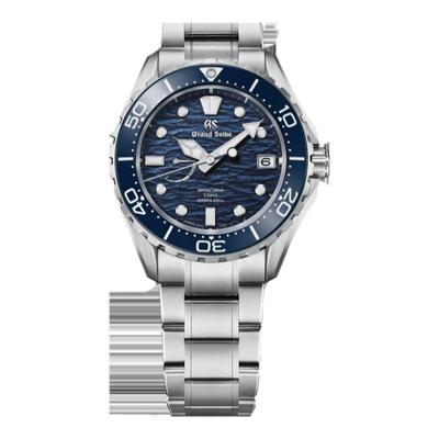 冠蓝狮蓝潮潜水手表男