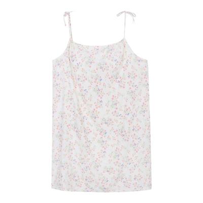 Sinbounboun绑带吊带睡衣裙