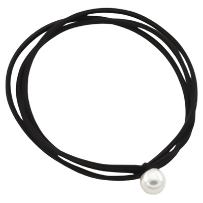 气质黑色通勤百搭皮筋发绳