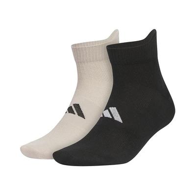 Adidas阿迪达斯2025秋季新款ANK SOCK透气中筒运动袜KC0190