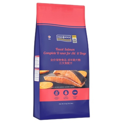 fish4dogs三文鱼成犬狗粮通用型