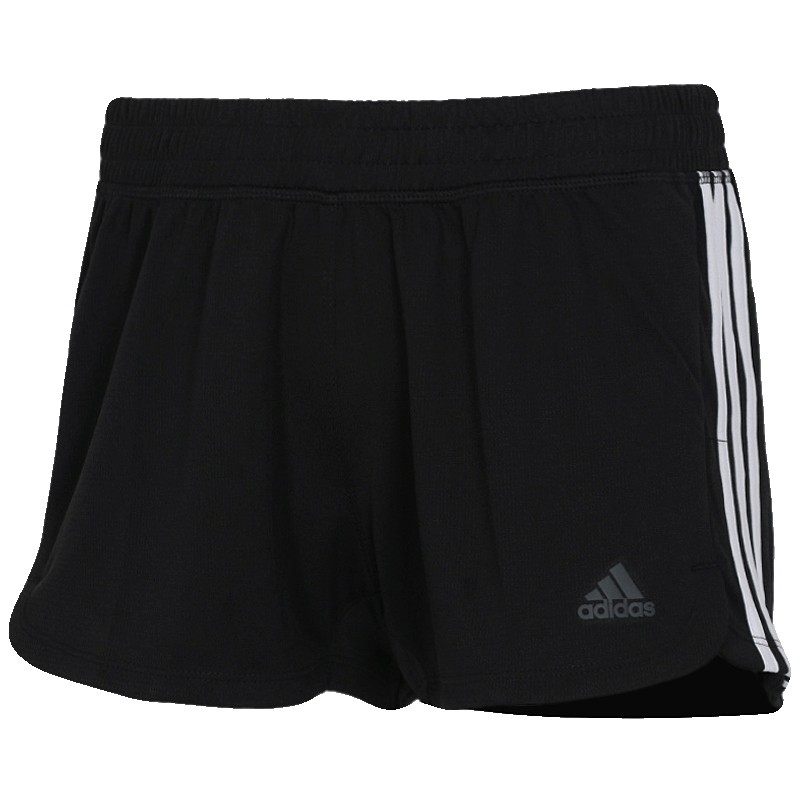 阿迪达斯女裤2023春季新款正品休闲运动裤跑步健身透气短裤DU3502_虎窝淘