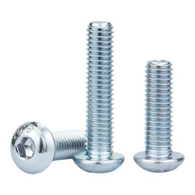 SZLVK半圆头内六角螺丝碳钢镀锌