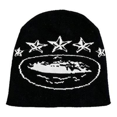 nojob vintage古着「恶魔岛游轮」Opium风格冷帽美式复古针织帽潮