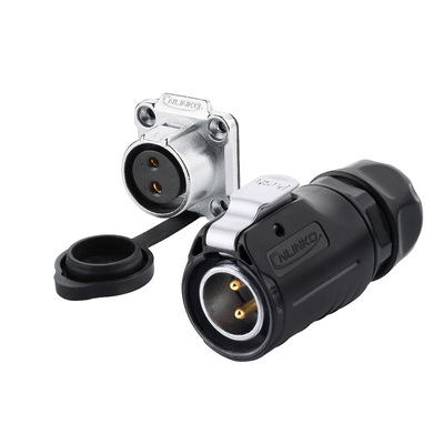 凌科IP67工业防水航空插头连接器