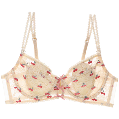 六只兔子小胸聚拢性感蕾丝文胸