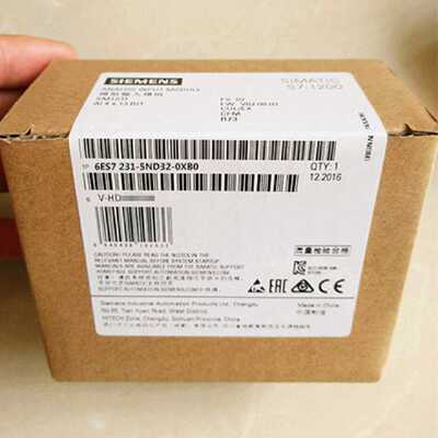 议价6ES7231-5ND32-0XB0西门子S7-1200输入模块6ES72315ND320XB0