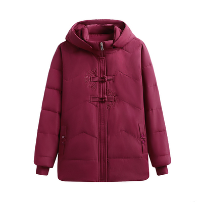 胖妈妈260斤特大码冬装棉服