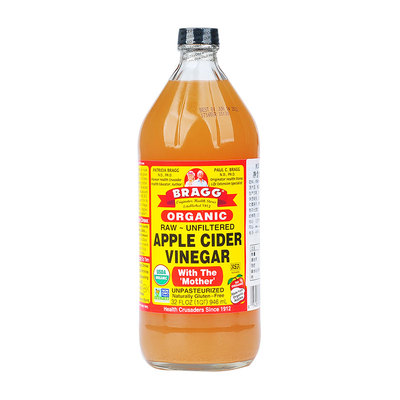 bragg生酮苹果醋无糖酵母食用
