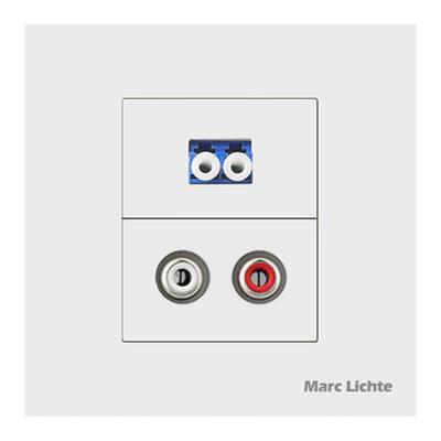 音频组合多媒体86型插座