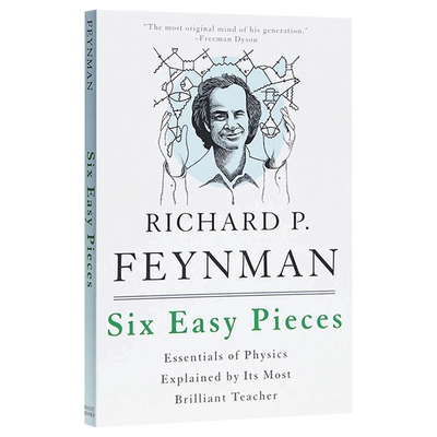 华研原版 费曼讲物理：入门 英文原版 Six Easy Pieces 英文版 进口英语书籍