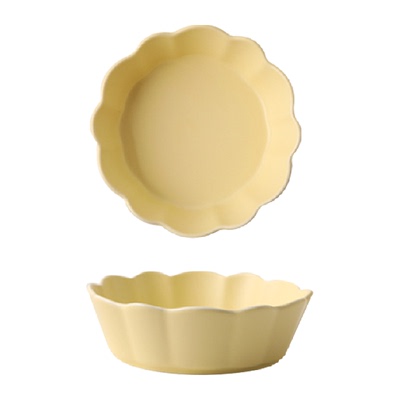 达福芮花边碗陶瓷沙拉碗焗烤碗