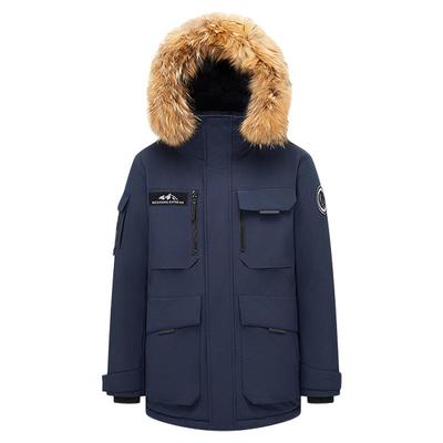 波司登极寒户外工装防风鹅绒服男