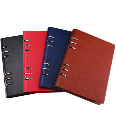 A5活页商务笔记本定制可换内页