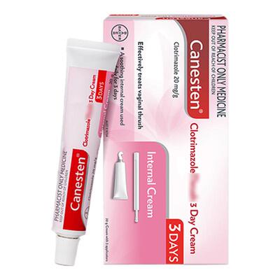 拜耳凯妮汀克霉挫canesten软膏念珠菌阴道炎真菌感染妇科用药炎症