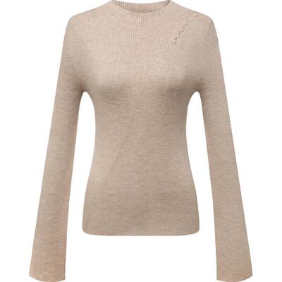 针织衫雅莹羊绒半高领羊绒