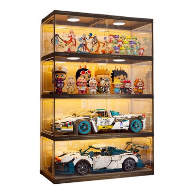 加宽·加大·带灯手办展示柜