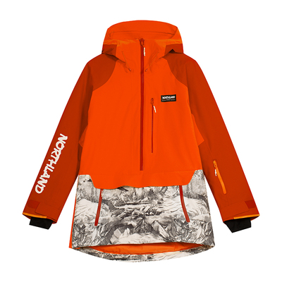 诺诗兰女户外防风保暖耐磨滑雪服