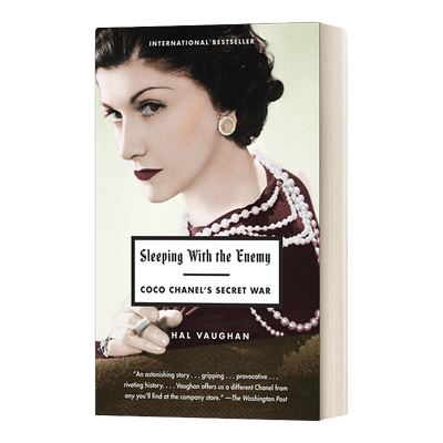 英文原版 Sleeping with the Enemy Coco Chanel's Secret War 与敌人共眠 可可·香奈儿的秘密战争 英文版 进口英语原版书籍