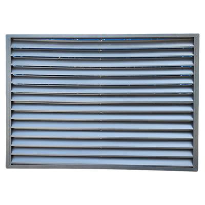 定制铝合金百叶窗户外空调格栅