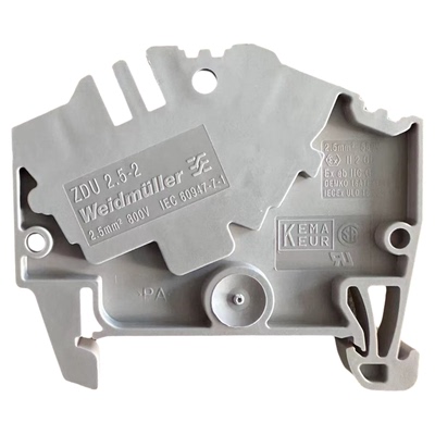 斜坡式接线端子魏德米勒弹片接线