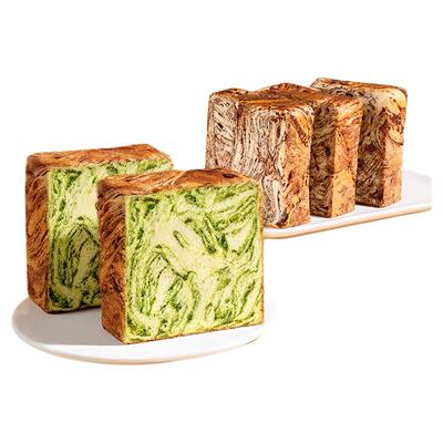 【0添加蔗糖】全麦厚切抹茶吐司