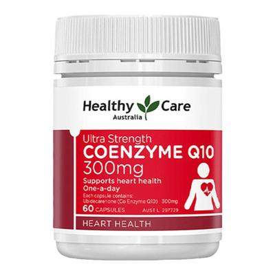 澳大利亚直邮Healthy Care澳世康辅酶Q10胶囊300mg护心脑血管60粒