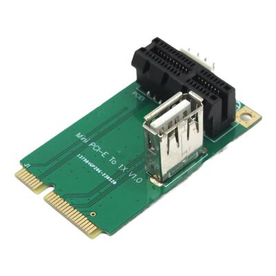 摩奥MINIPCI-E转PCI-E1XUSB2