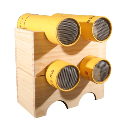 木质艾灸支架大炮灸粗艾条雷火灸