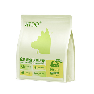 ATDO鸭肉梨鲜蒸软粮低温烘焙狗粮