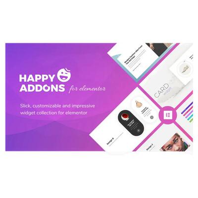 Happy Elementor Addons Pro 汉化Elementor扩展元素小工具插件