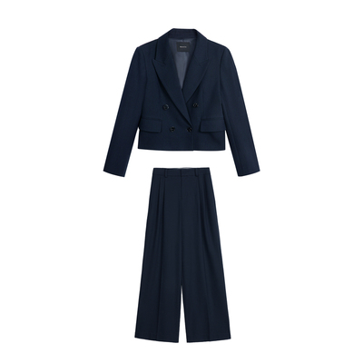 MavenLin高级感西装休闲裤套装