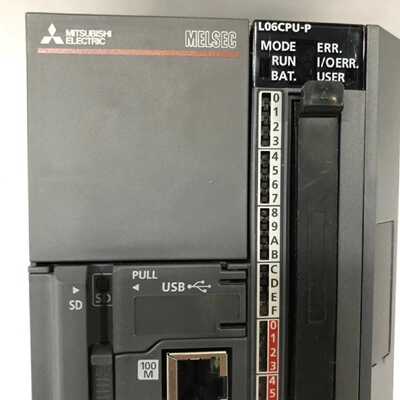 【请询价】三菱PLCL06CPU-P终止板L6EC，拆机，功