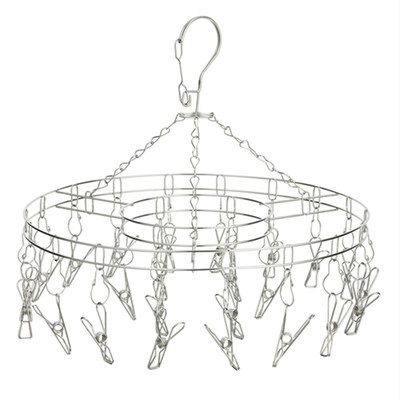 和兴晾晒防风夹子不锈钢衣架包邮