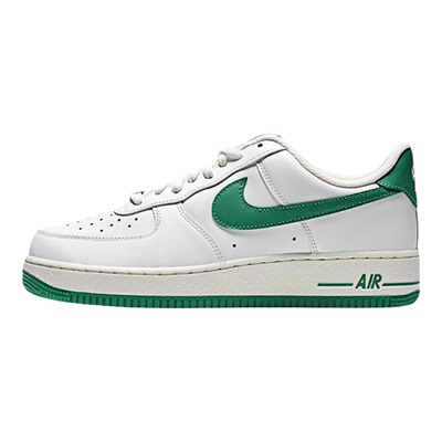 【自营】NIKE耐克男鞋白色绿勾空军一号AF1复古运动鞋IX5019-131