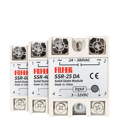 阳明型固态继电器单相SSR10DA