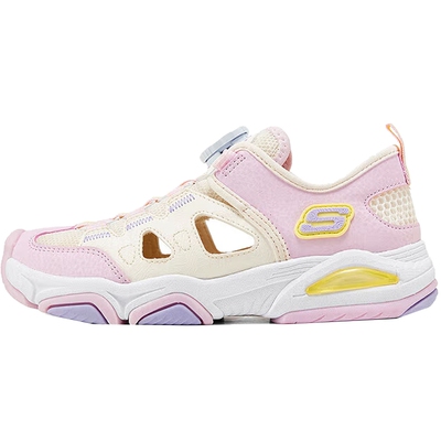 SKECHERS斯凯奇大童GIRLS ATHLEISURE运动凉鞋319204L-OFPK