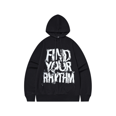 BEASTER重磅丝网印花连帽卫衣