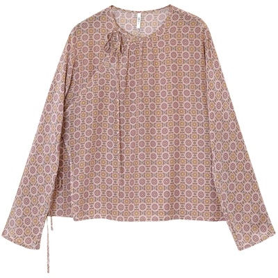 不蔓不枝改良衬衣中式复古