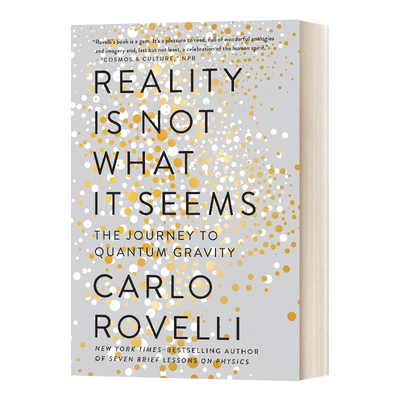 英文原版 Reality Is Not What It Seems 现实不似你所见 量子引力之旅 英文版 进口英语原版书籍